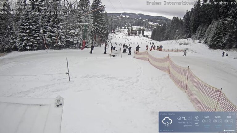 Webcam Pârtia Poiana Brașov - Webcam live Brașov