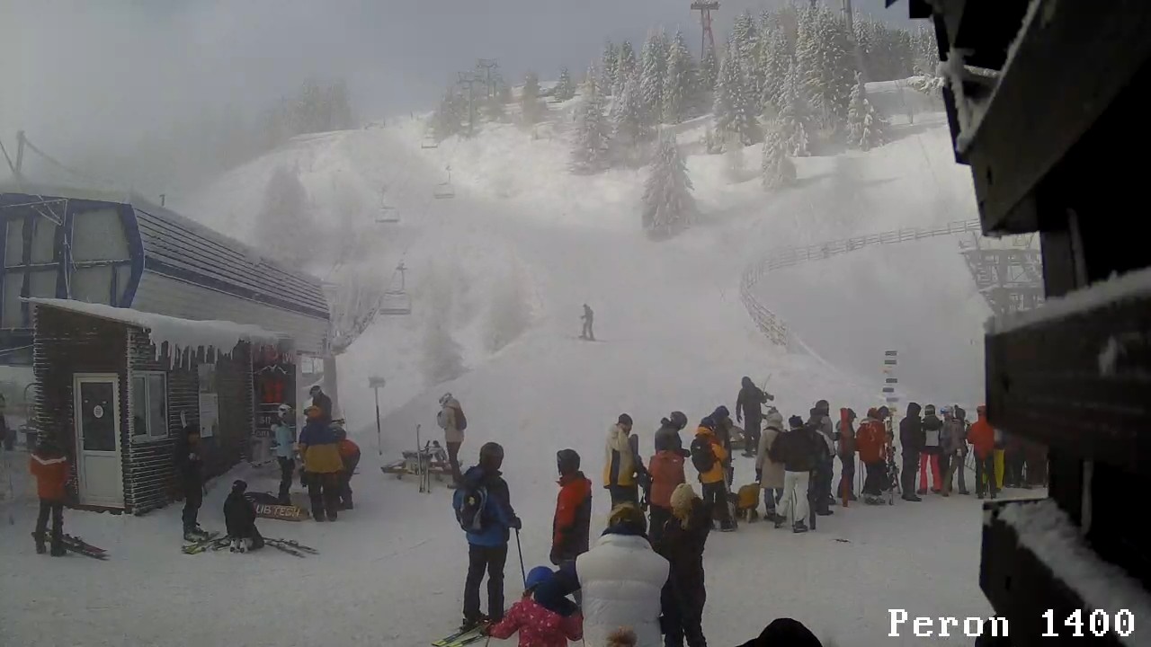 Webcam Sinaia cota 1400 live - Camere live partii de schi Sinaia