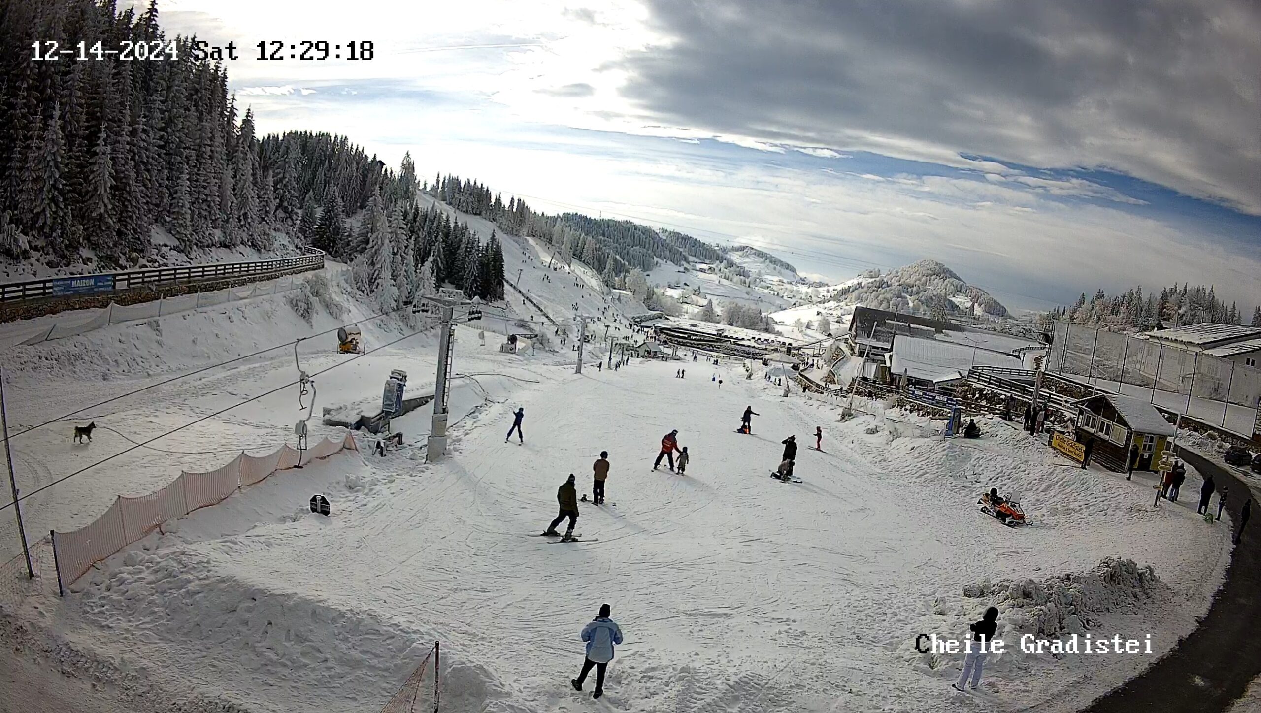 Webcam Partia Moieciu Cheile Gradistei - Webcam Romania