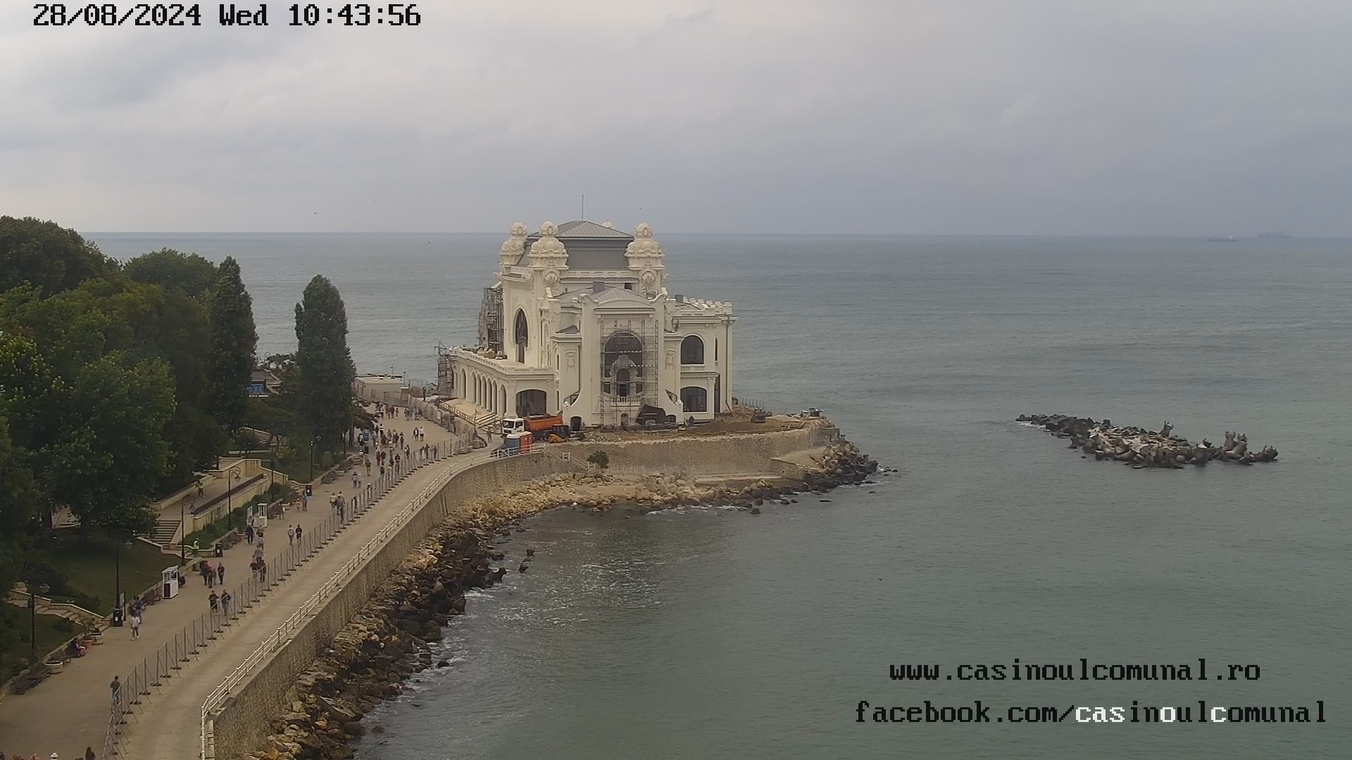 Webcam Cazino Constanta live - Camere live Constanta