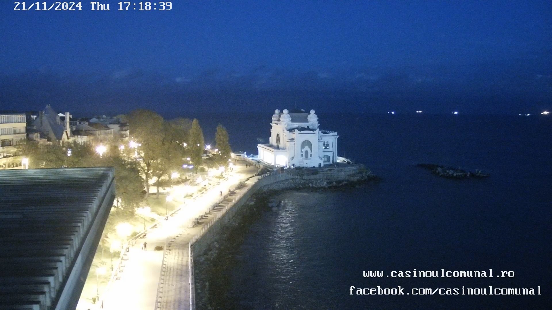 Webcam Cazino Constanta live - Camere live Constanta