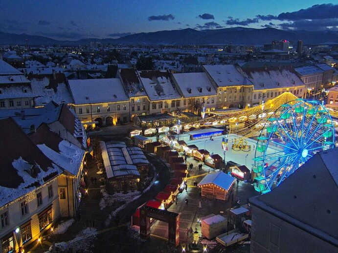 Webcam Live din Piata Mare Sibiu - Imagini Live Sibiu