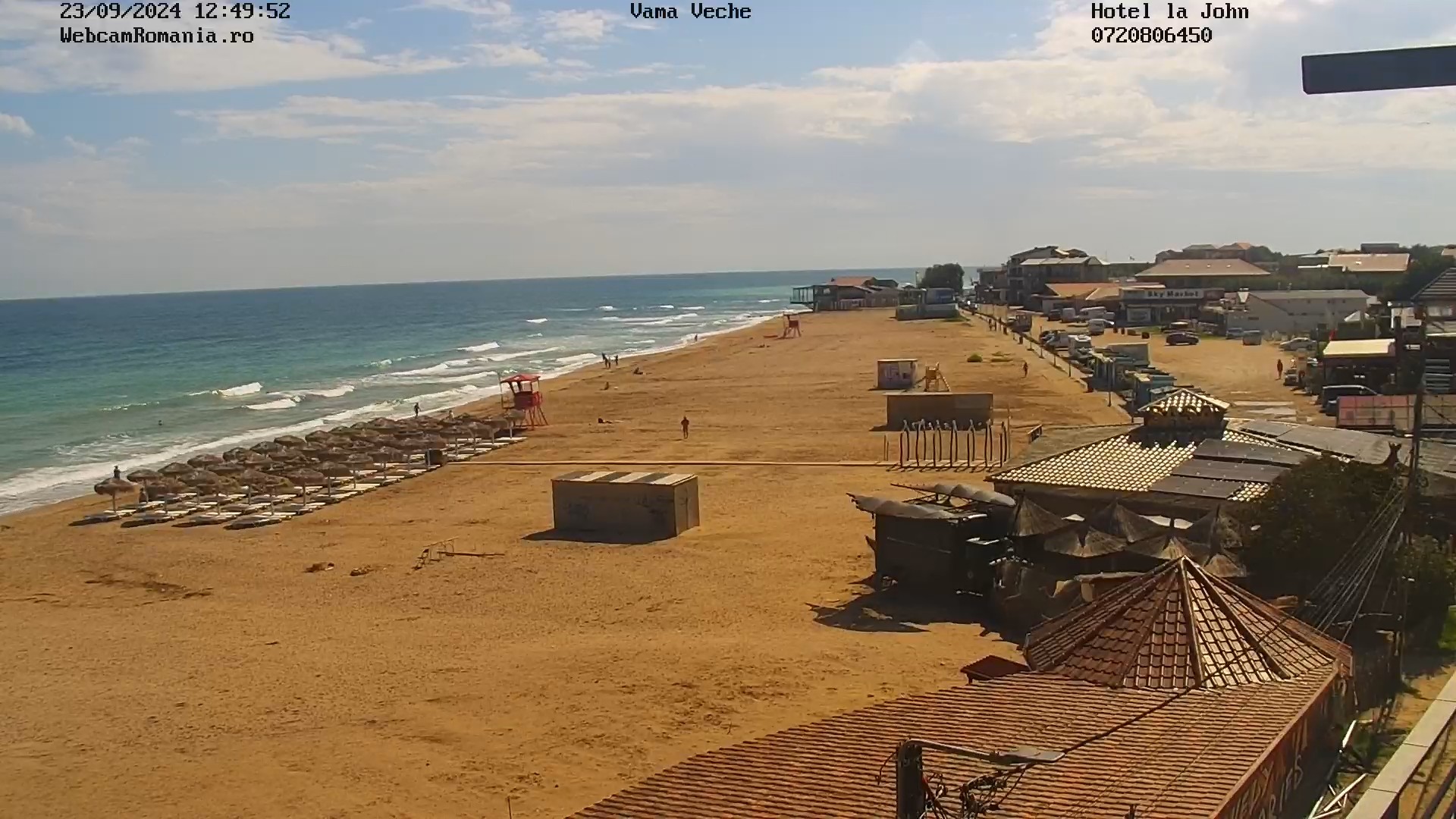 Webcam Vama Veche live - Camere live litoral