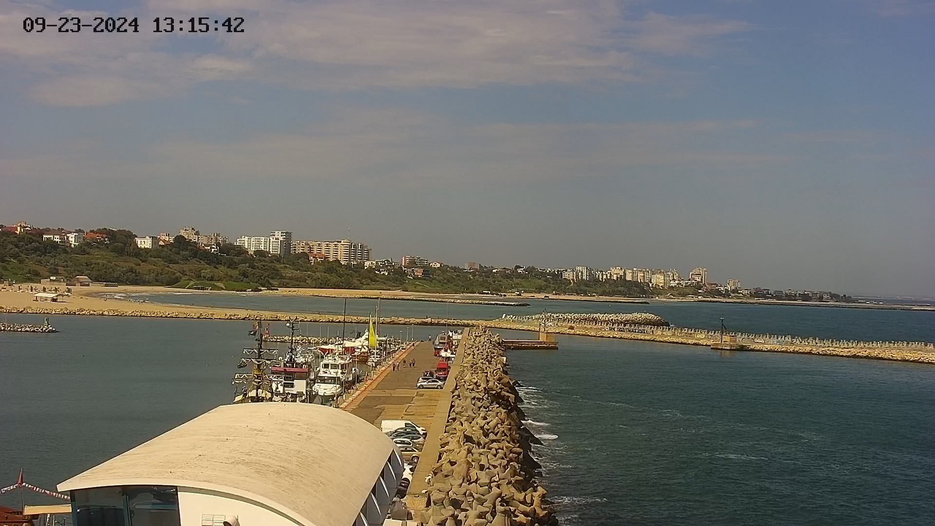 Webcam Plaja Modern Constanta - Camere live litoral