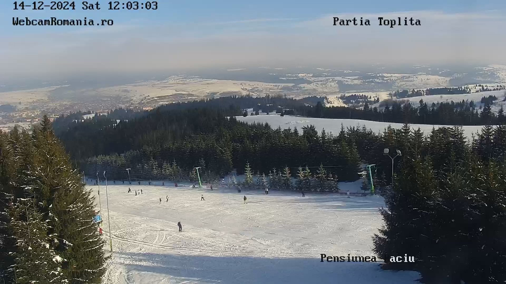 Webcam Partia Toplita Pensiunea Baciu - Webcam Romania
