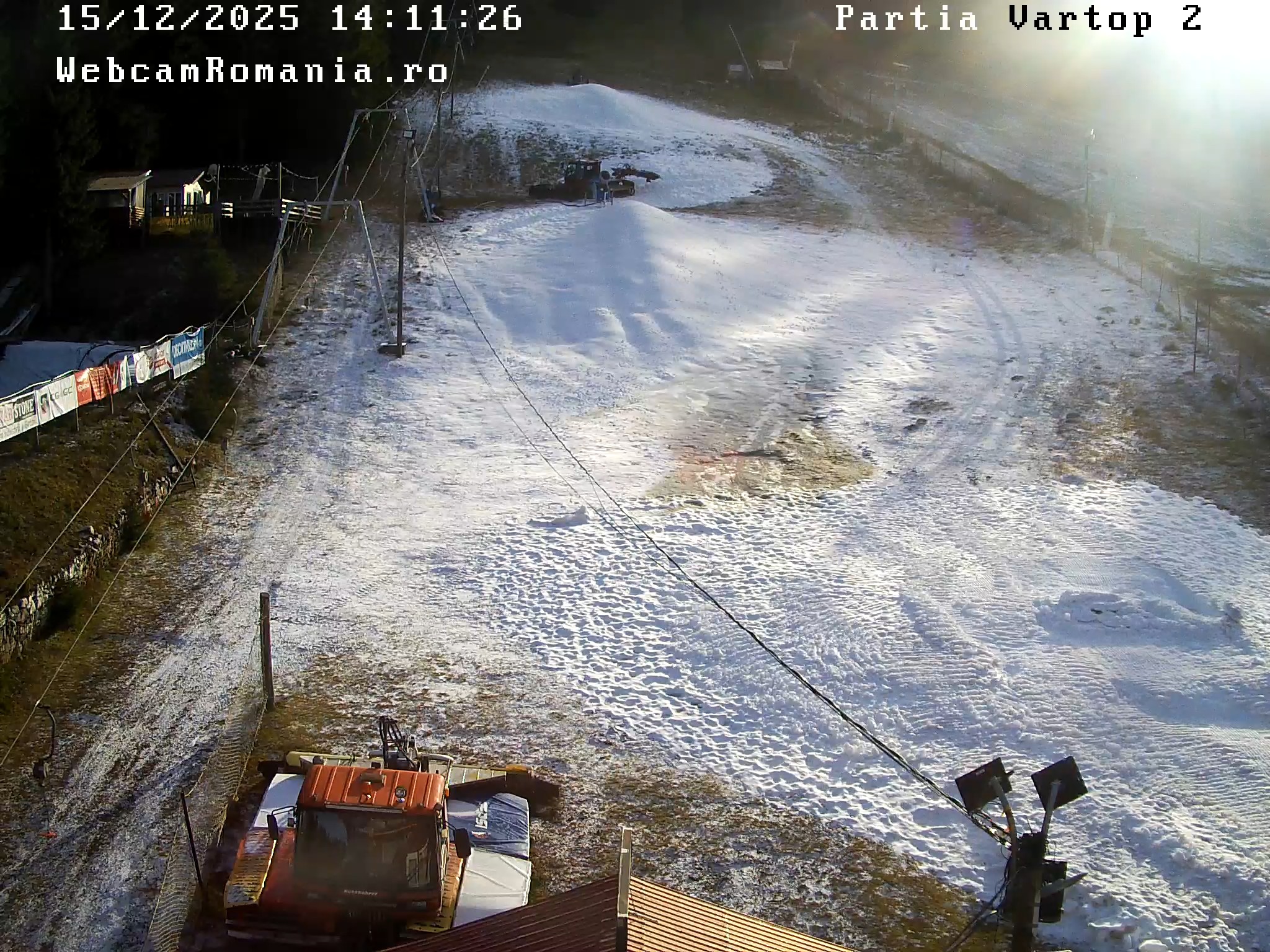 Webcam Partia Vartop II Arieseni live - Camere live partii de schi
