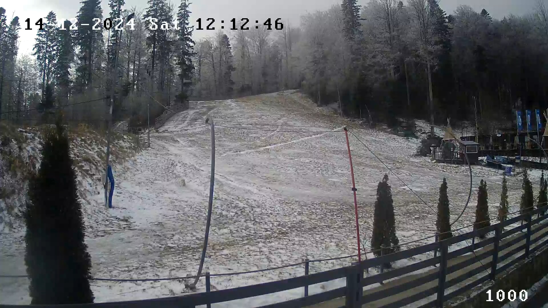 Webcam Sinaia Cota 1000 live - Camere live partii de schi Sinaia