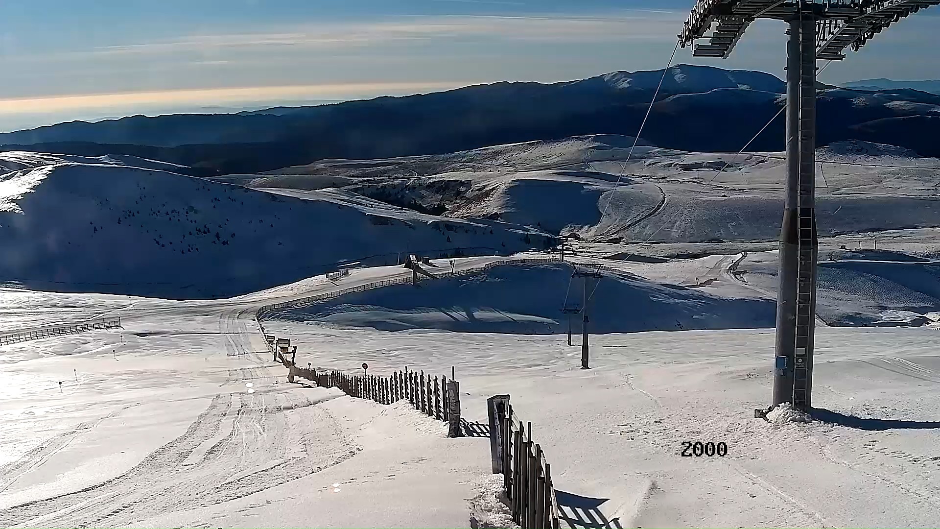 Webcam Sinaia Cota 2000 live - Camere live partii de schi Sinaia