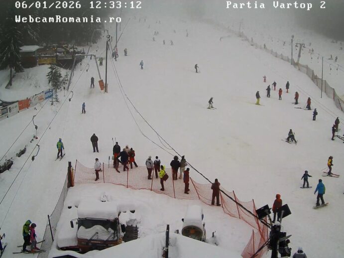 Webcam Partia Vartop II Arieseni live - Camere live partii de schi