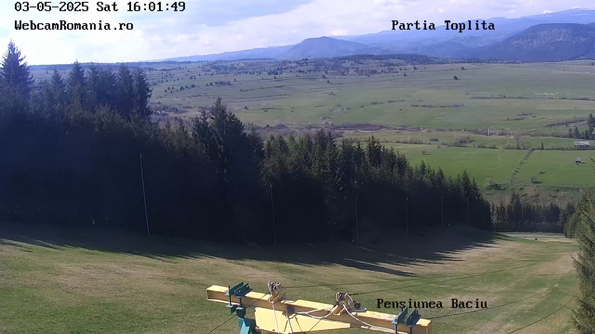 Webcam Partia Toplita Pensiunea Baciu - Webcam Romania