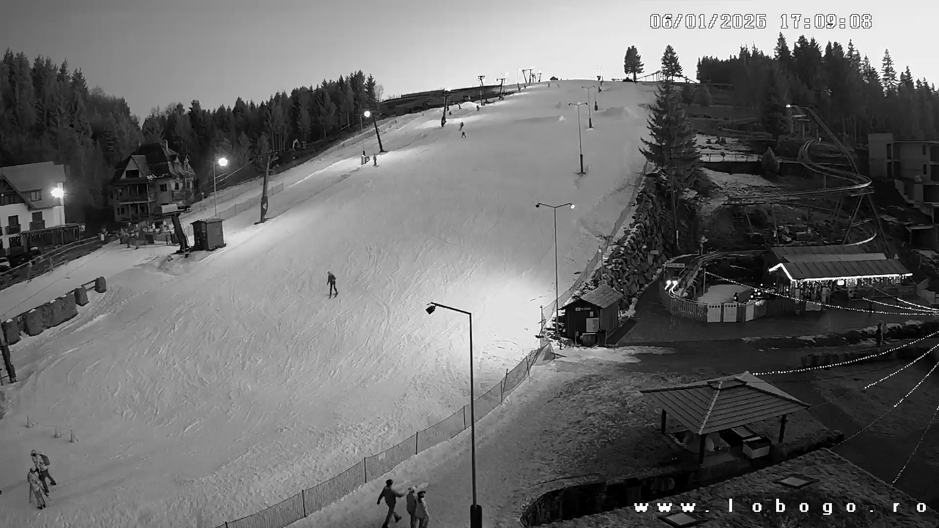 Webcam Pârtia Lobogo Băile Homorod - Live partia Lobogo