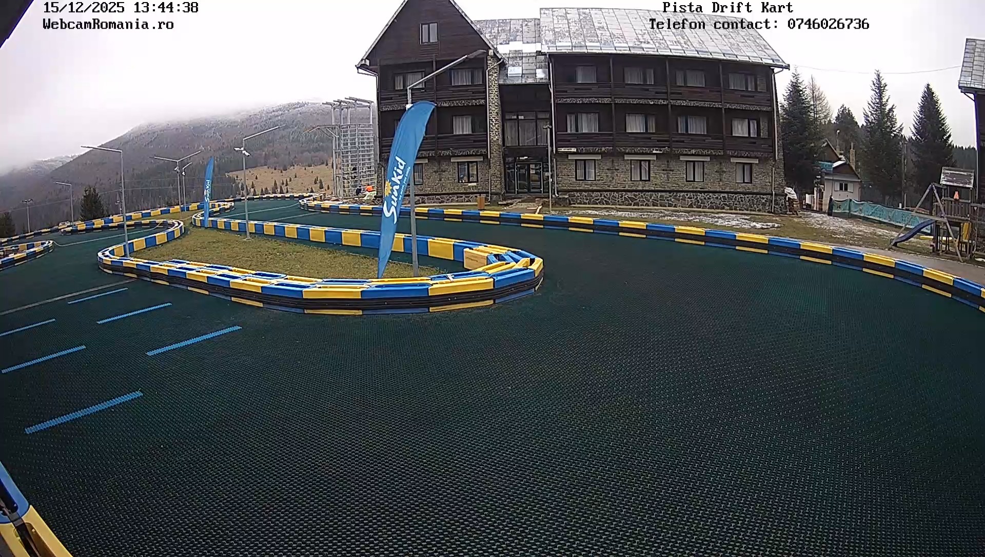 Webcam Partia Izvoare live - Camere live partii de schi Maramures