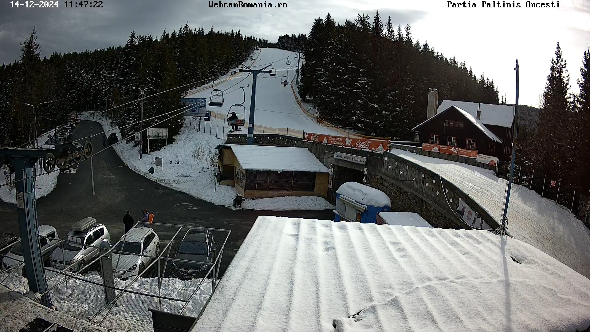 Webcam Partia Telescaun Paltinis live - Camera live parti Paltinis