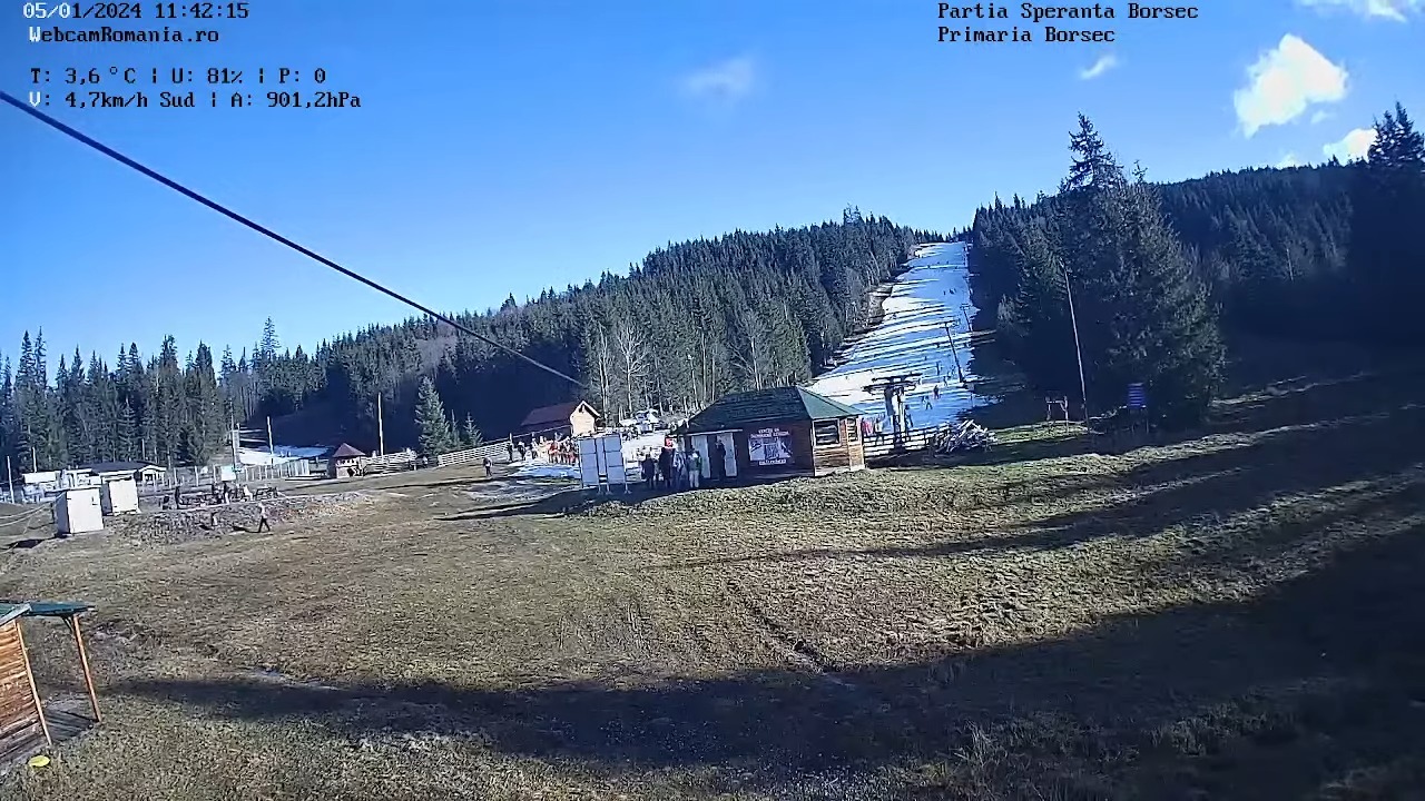 Webcam Pârtia Borsec - Camere Live din Statiunea Borsec
