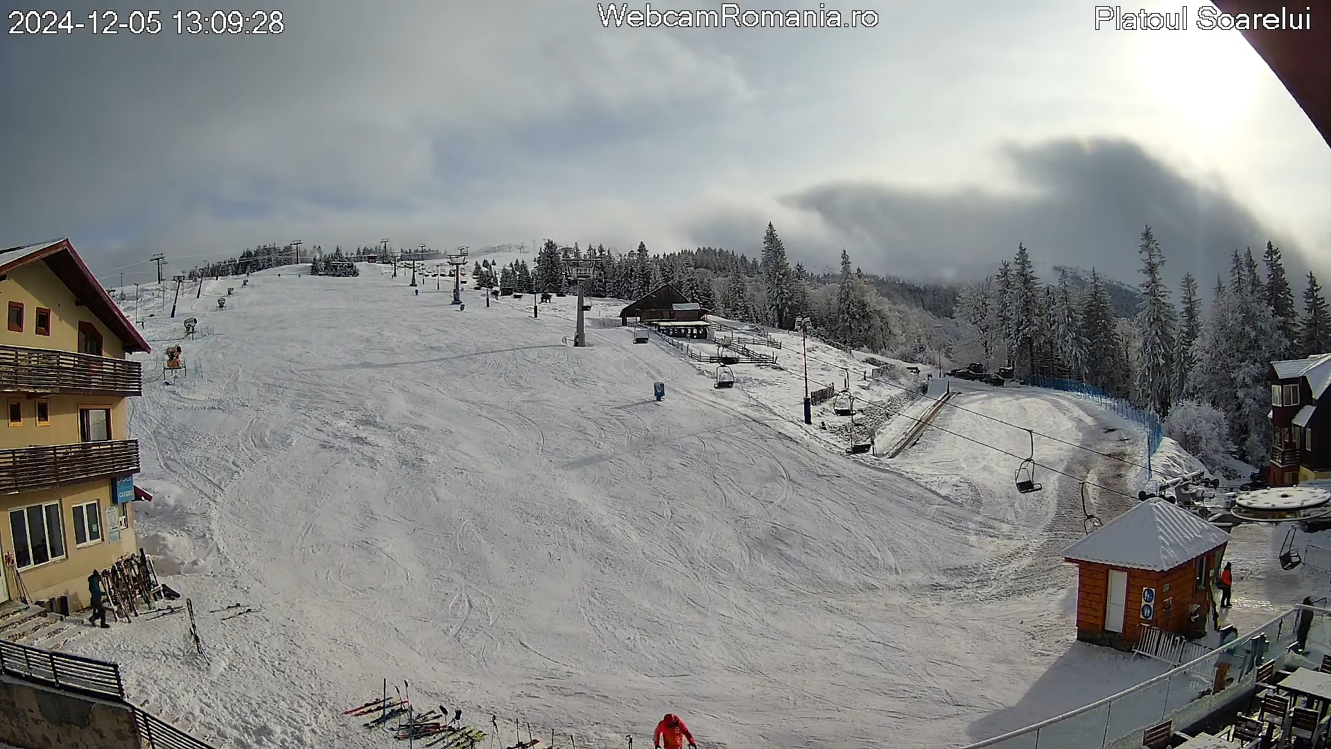 Webcam Partia Platoul Soarelui - Imagini live din Straja