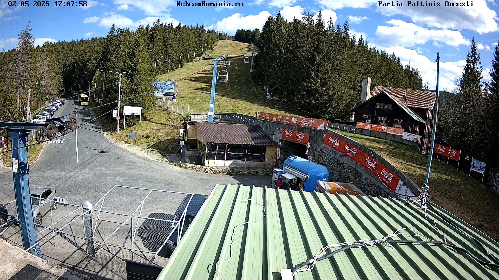 Webcam Partia Telescaun Paltinis live - Camera live partii de schi