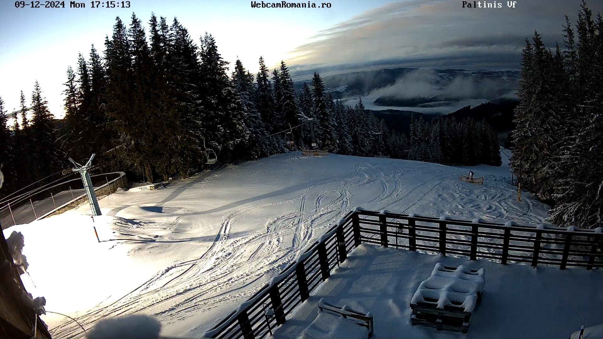 Webcam Partia Telescaun Paltinis live - Camera live parti Paltinis