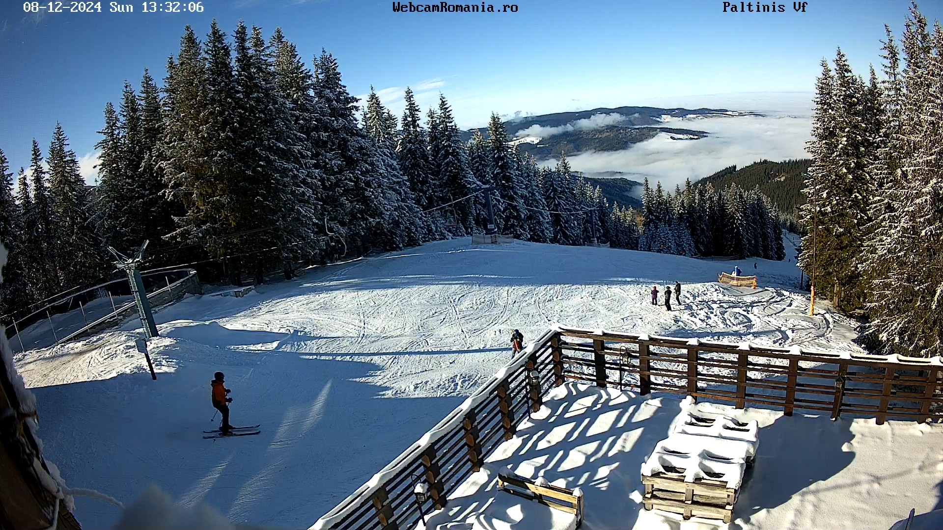 Webcam Partia Telescaun Paltinis live - Camera live parti Paltinis