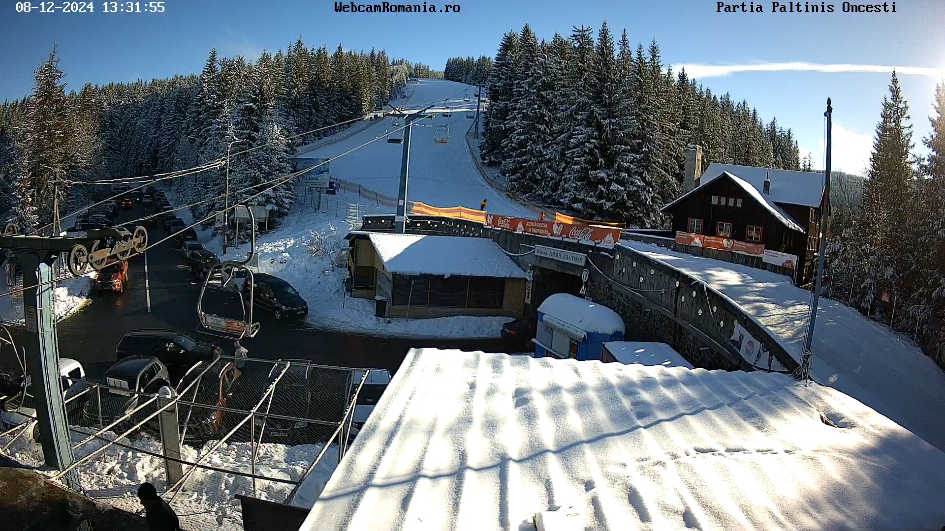 Webcam Partia Telescaun Paltinis live - Camera live parti Paltinis