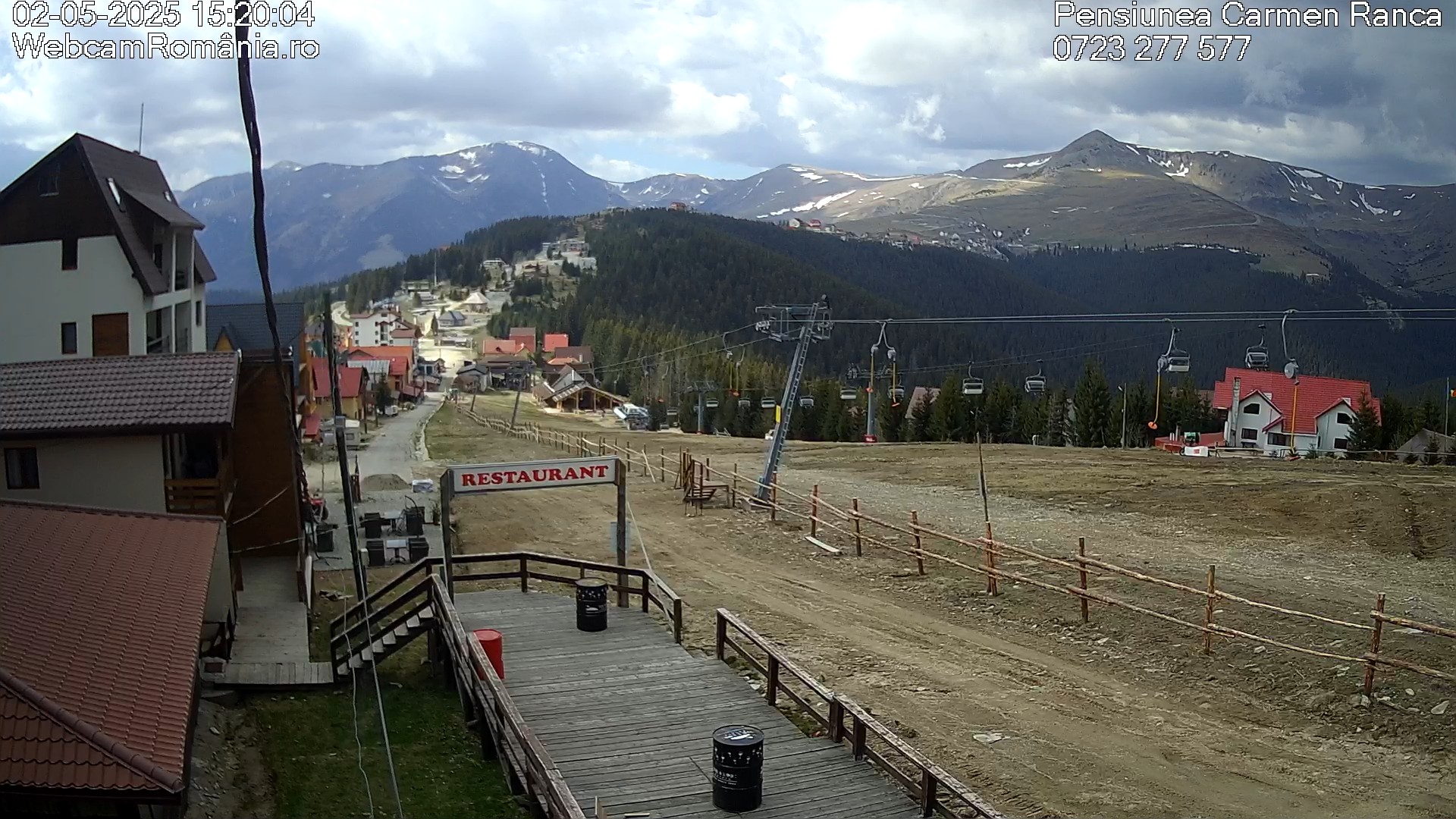 Webcam Partia Ranca live - Camere live partii de schi Gorj