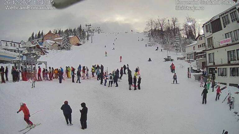 Webcam Partia Straja - Live Pârtie Schi Straja