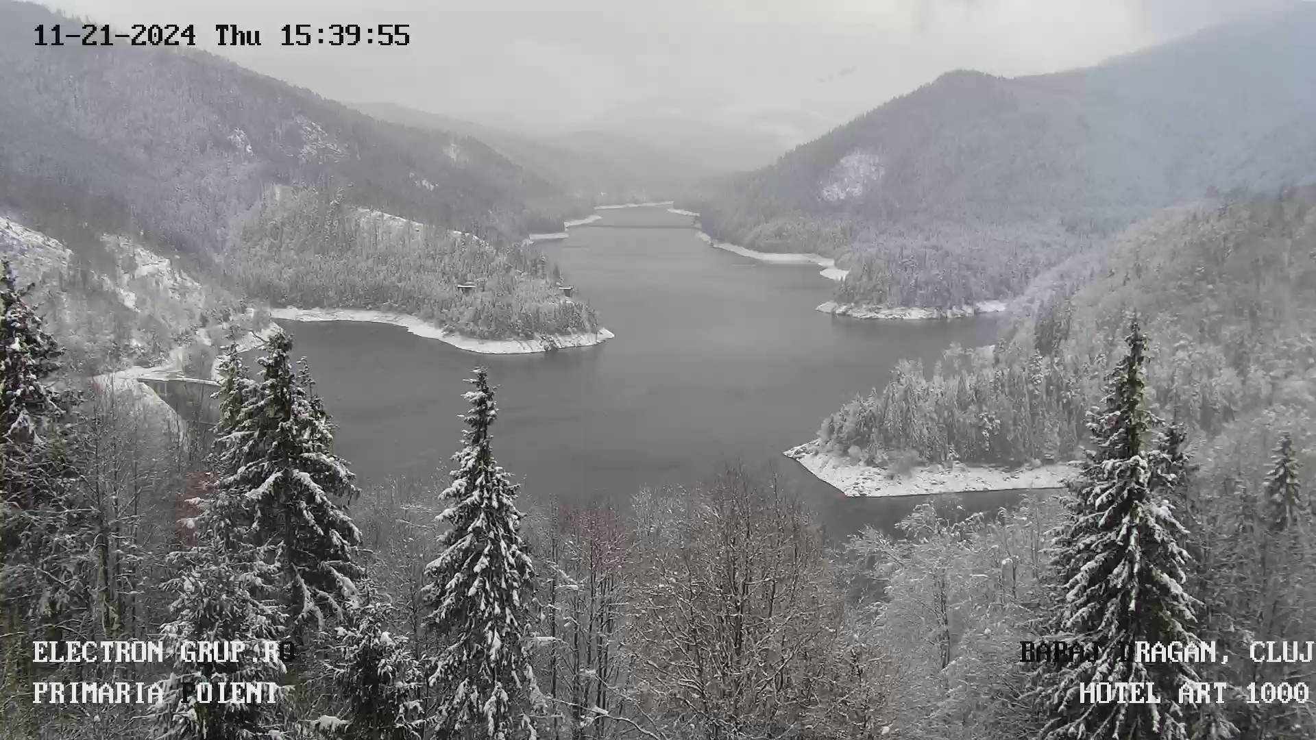 Webcam Live Barajul Dragan - Imagini Live Barajul Dragan jud Cluj