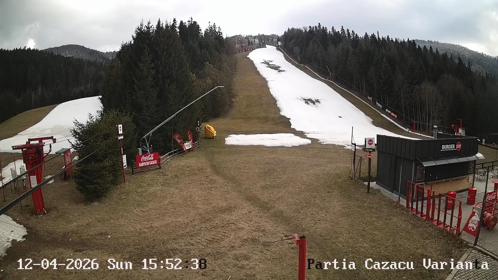 Webcam Telegondola Partia Azuga - Live Schi, Vreme și Zăpadă