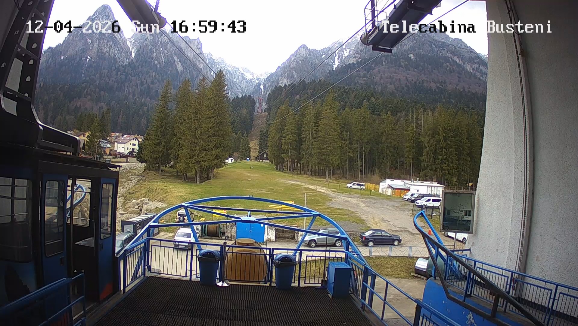 Webcam Telecabina Partia Busteni - LIVE Busteni