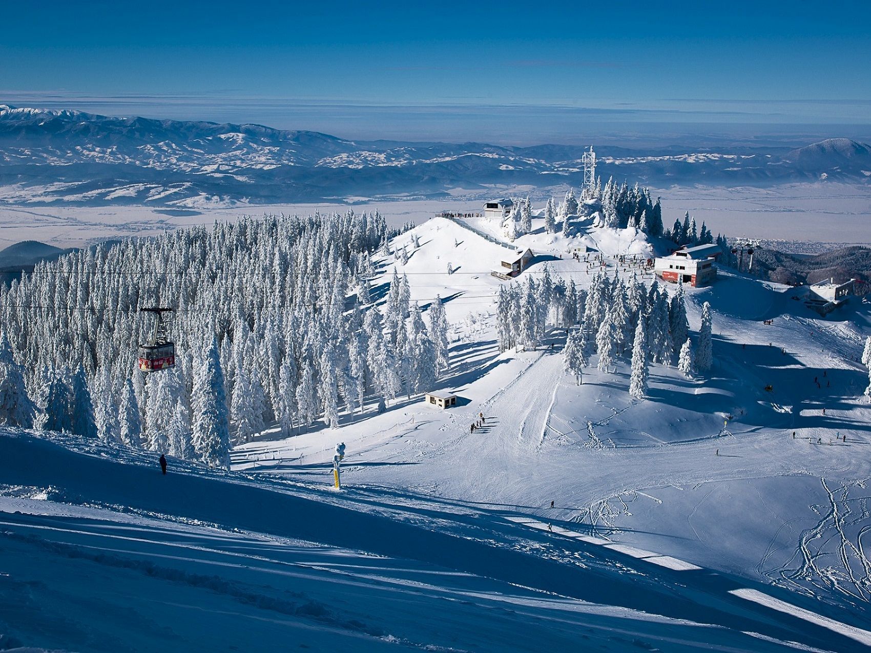 Webcam Partia Postavaru Gondola Poiana Brasov - Webcam Romania