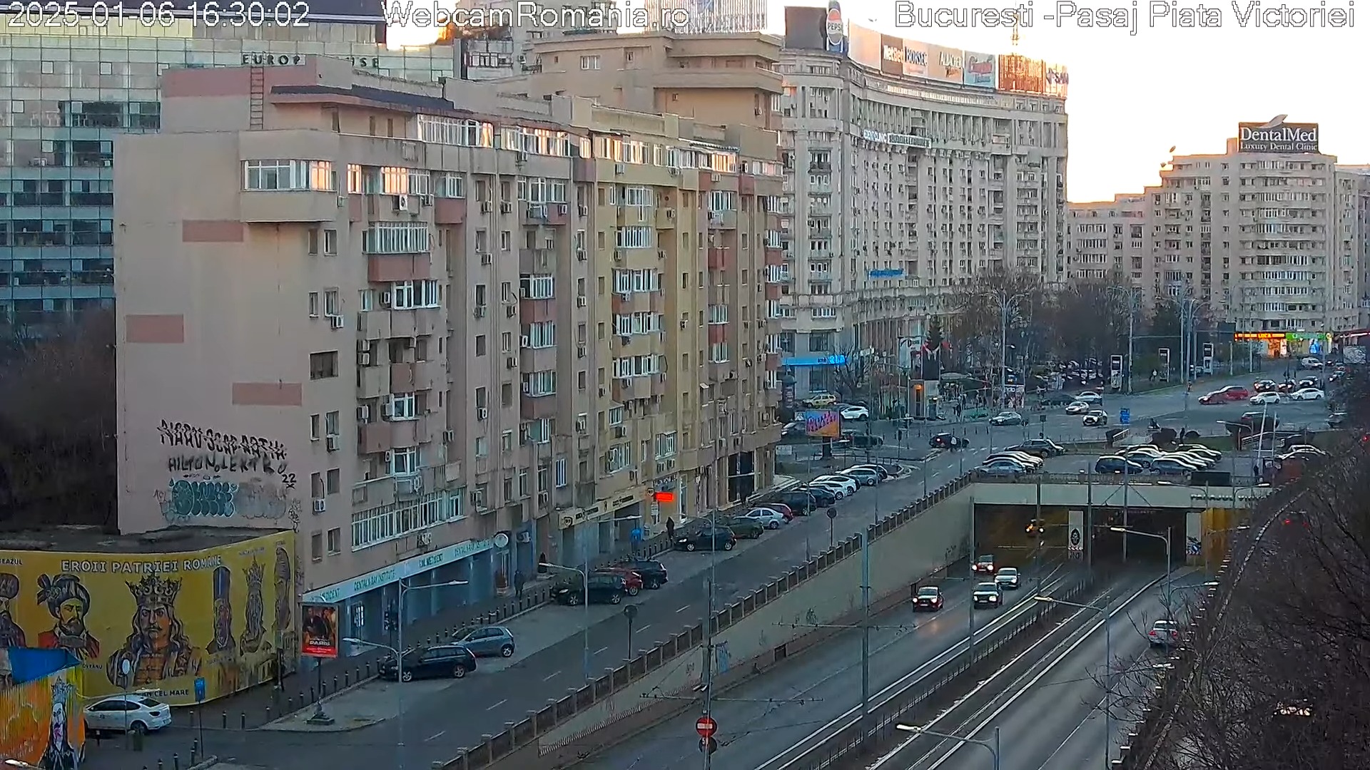 Webcam Live Piata Victoriei Bucuresti - Imagini Live din Bucuresti