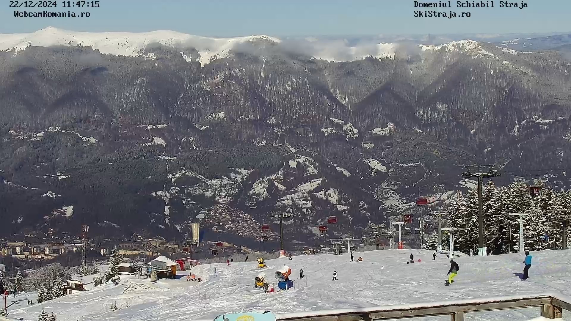 Webcam Partia Straja - Live Pârtie Schi Straja
