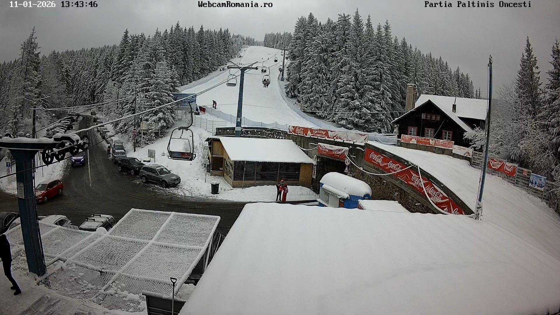 Webcam Partia Telescaun Paltinis live - Camera live parti Paltinis