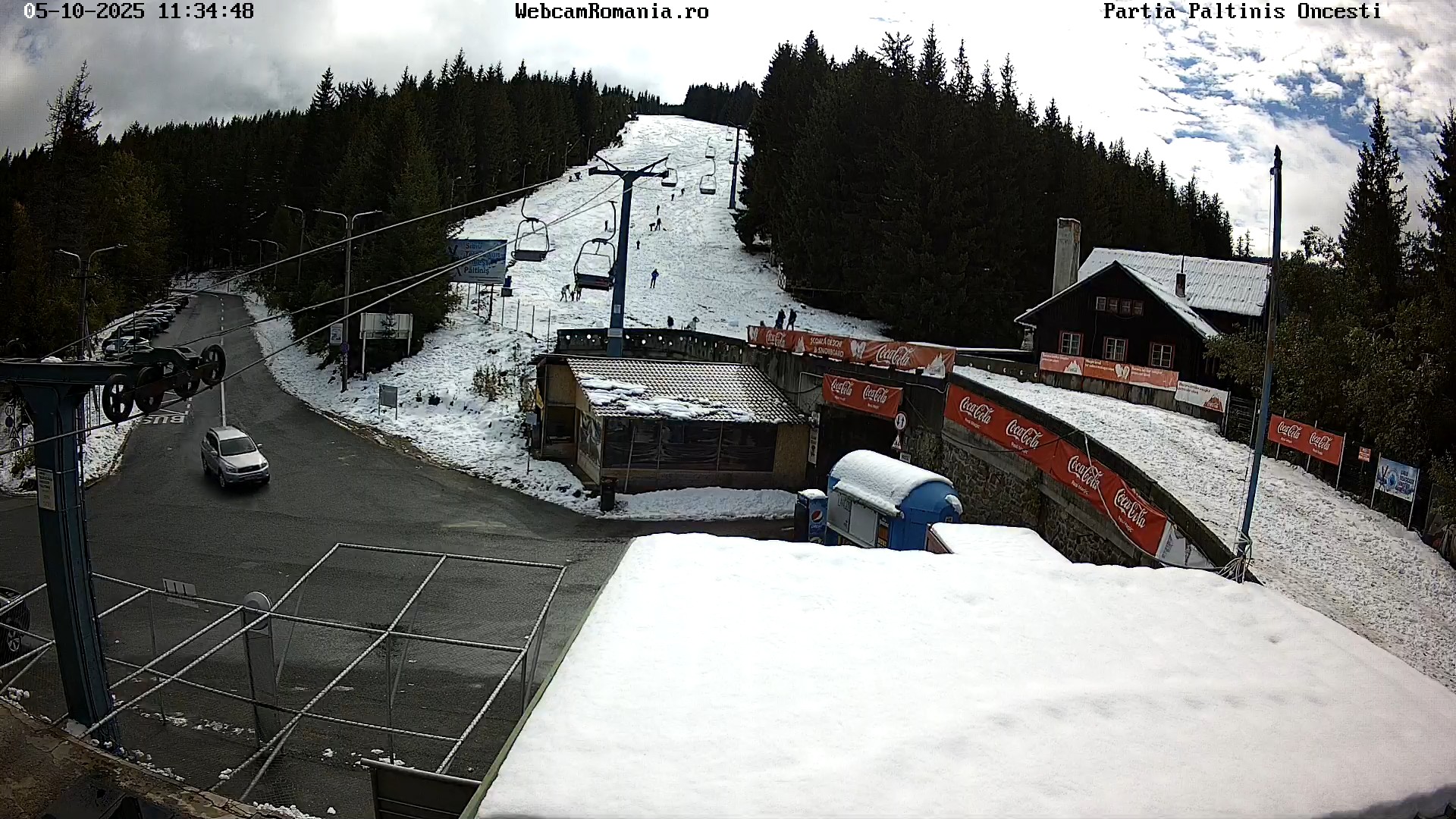 Webcam Partia Telescaun Paltinis live - Camera live parti Paltinis