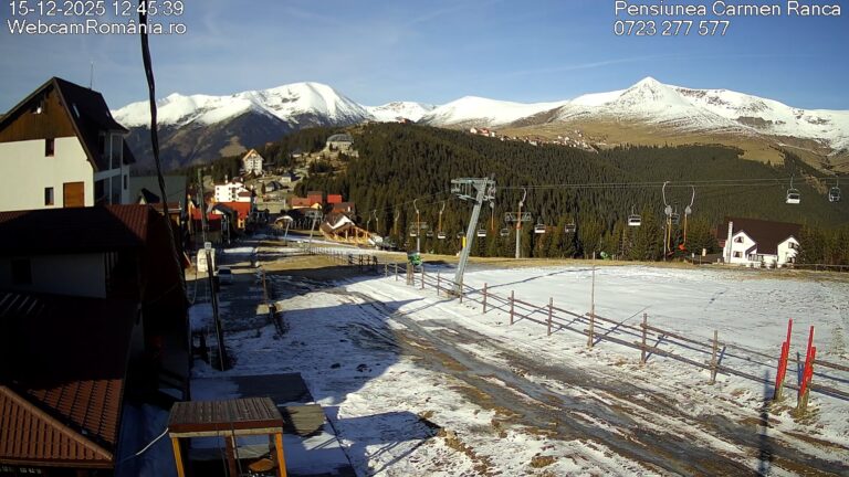 Webcam Live Pârtii de schi - Webcam Romania