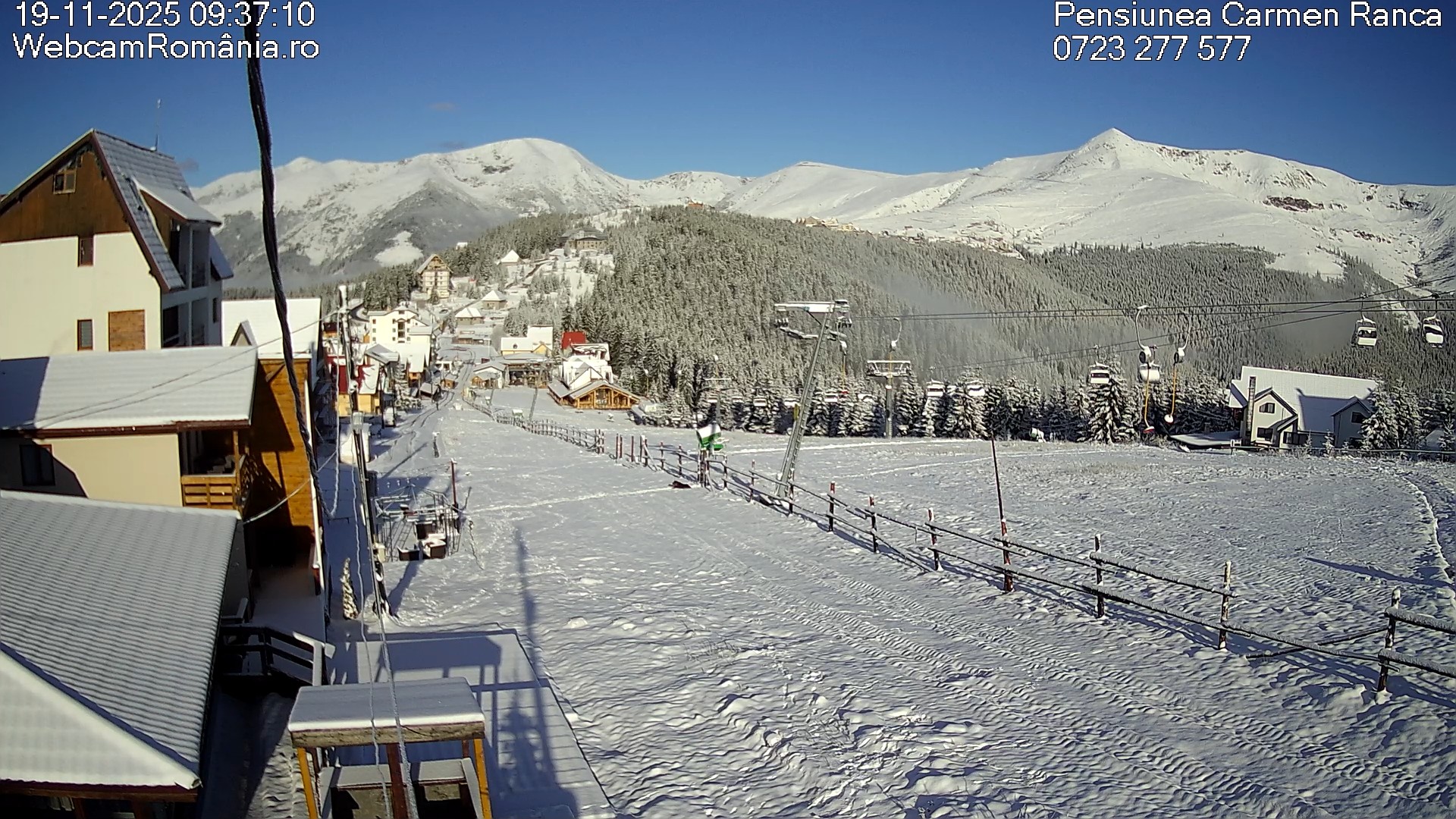 Webcam Partia Ranca live - Camere live partii de schi Gorj