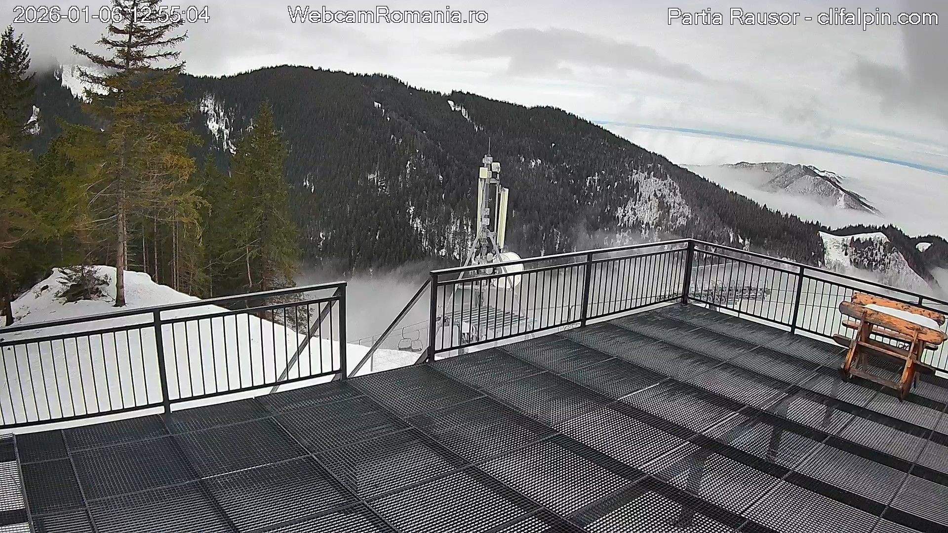 Webcam partia Rausor - Camere live Domeniul Schiabil Rausor