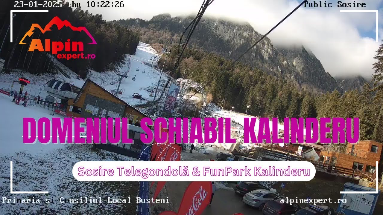 Webcam Telecabina Partia Busteni - LIVE Busteni
