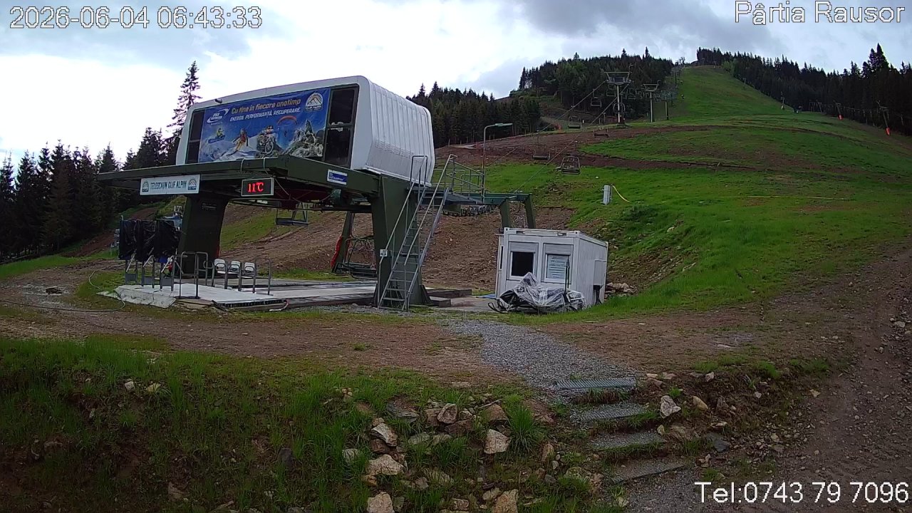 Webcam Partia Platoul Soarelui - Imagini live din Straja